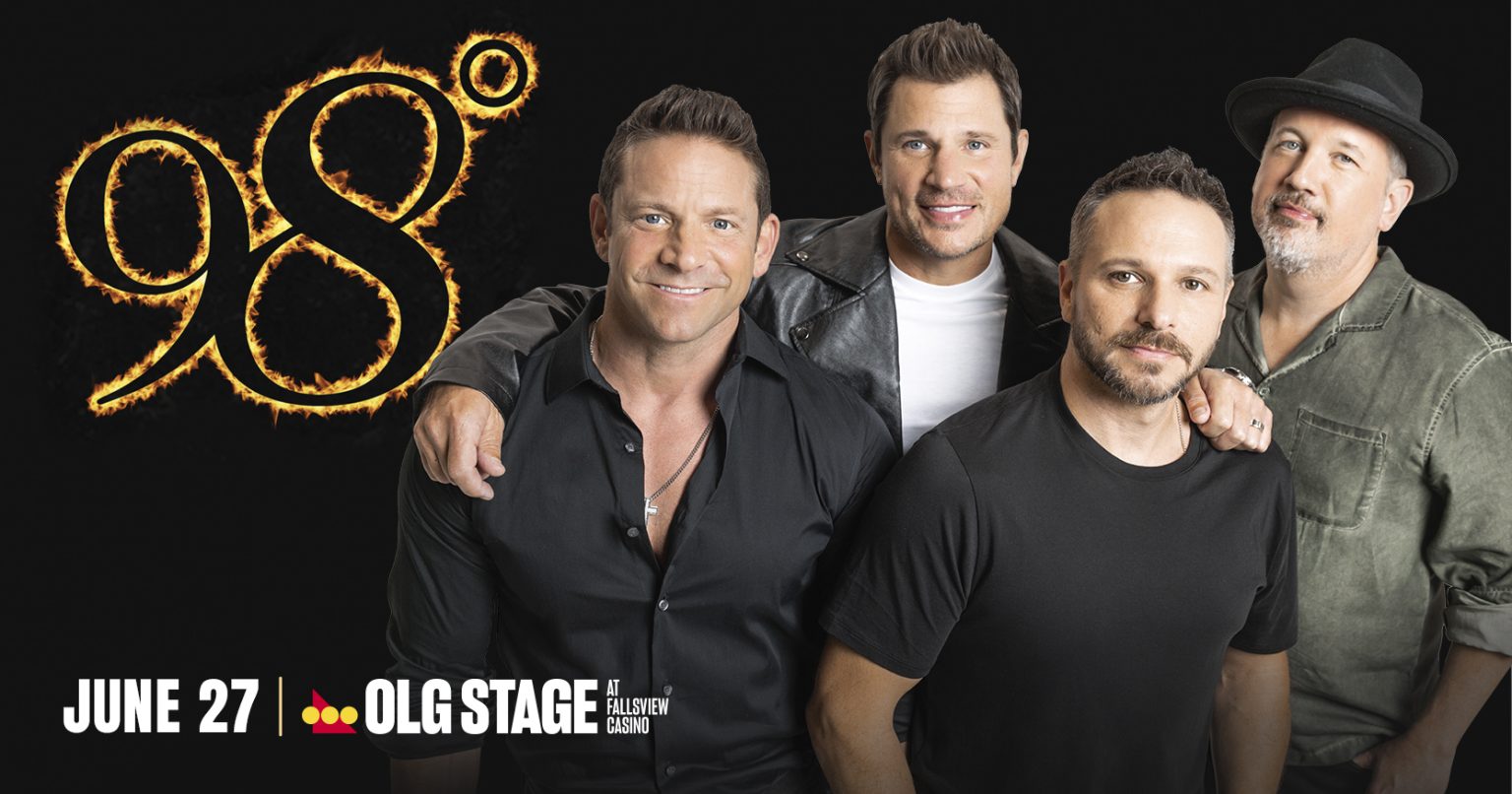 Win Tickets to See 98 Degrees in Niagara Falls with 98.1 CHFI - Seekr