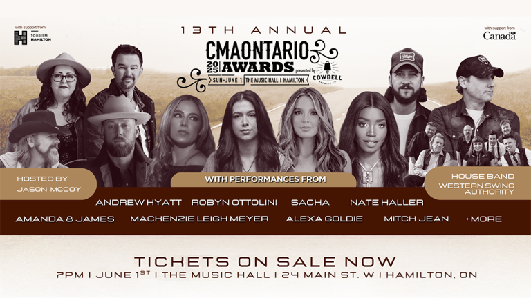 Win Tickets to the CMAOntario Awards! - Seekr