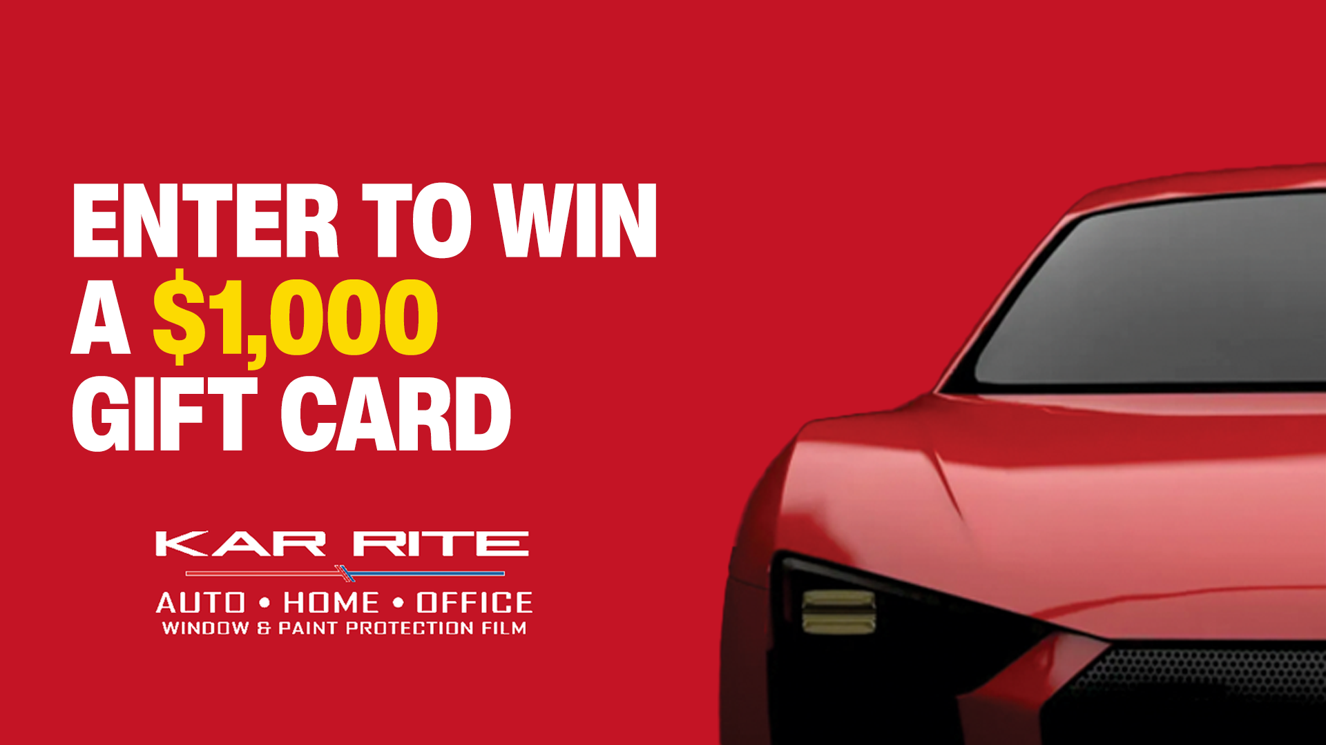 Win a $1,000 Gift Certificate to Kar Rite! - Seekr