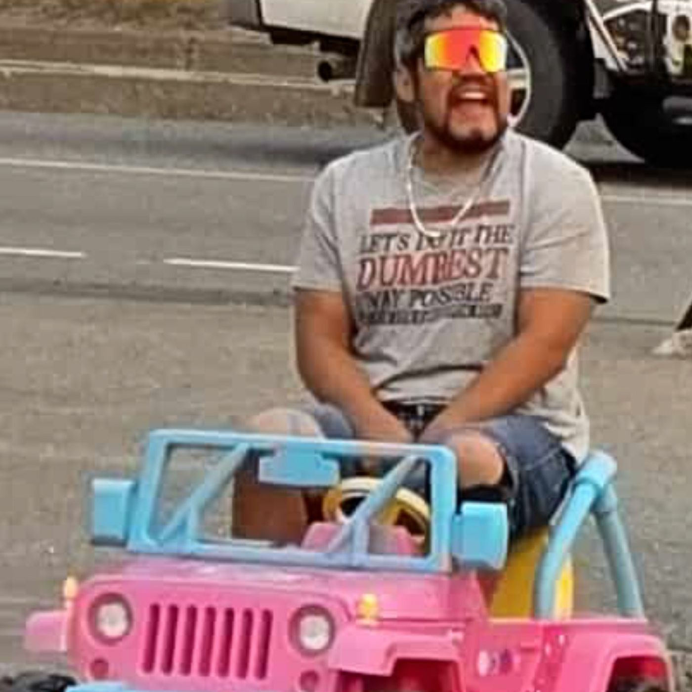 Cole's Court: Man Arrested for Driving Toy Barbie Jeep - Seekr